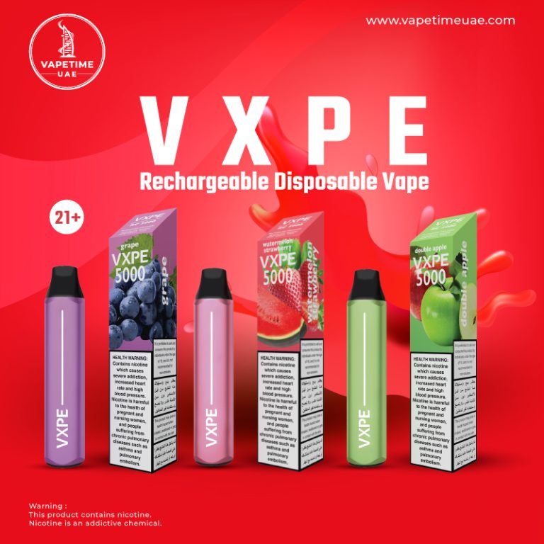 VXPE 5000 PUFFS DISPOSABLE VAPE in UAE - VapeTimeUAE is the best vape ...