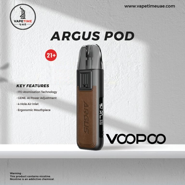 VOOPOO ARGUS POD in UAE - VapeTimeUAE is the best vape shop ever.